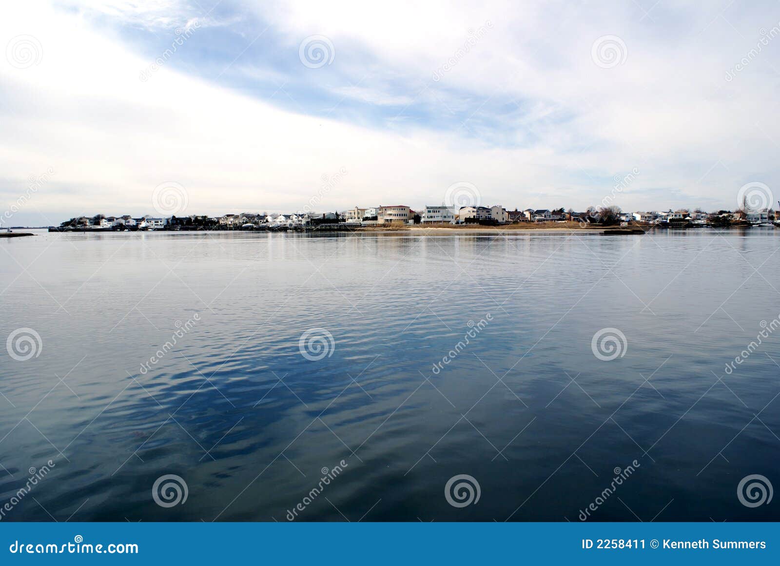 Long Island South Shore stock image. Image of scene, homes - 2258411