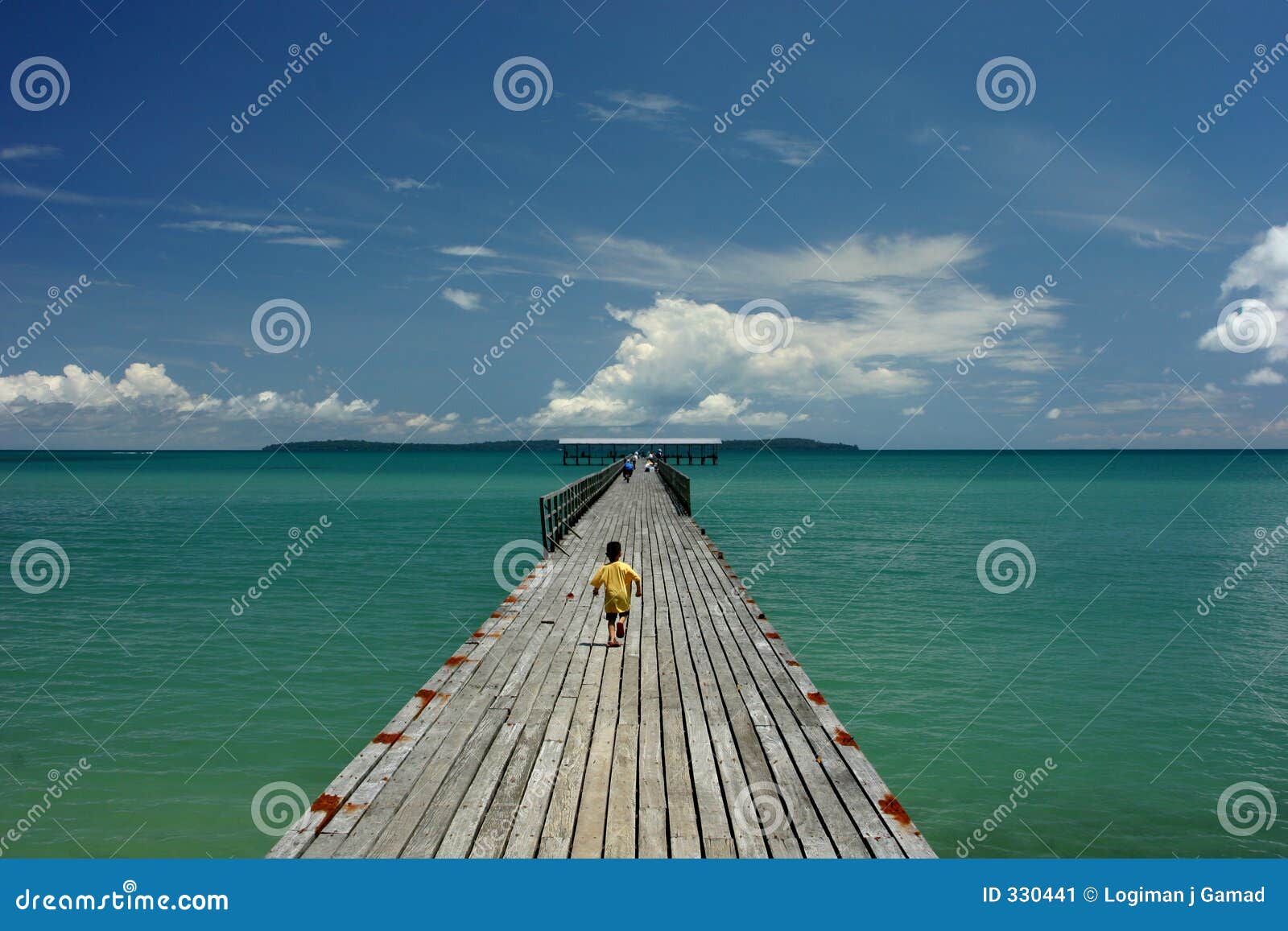 Long Jetty stock image. Image of blue, long, seascapes - 330441