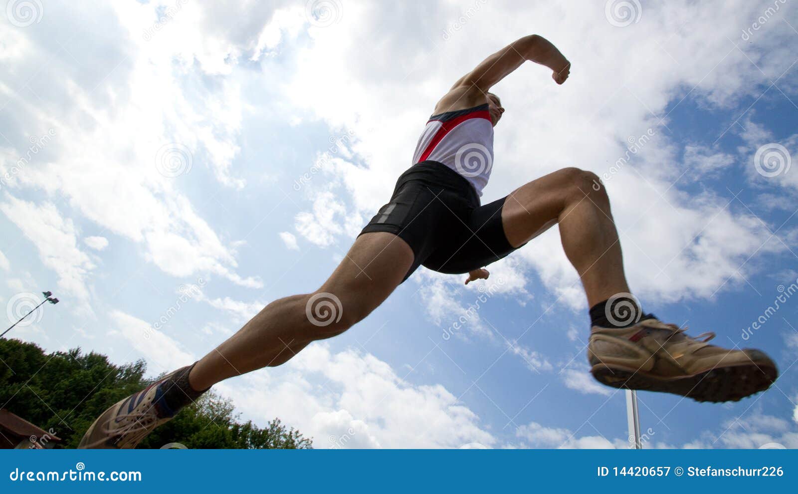 Long jump stock image. Image of person, track, fast, motion - 14420657