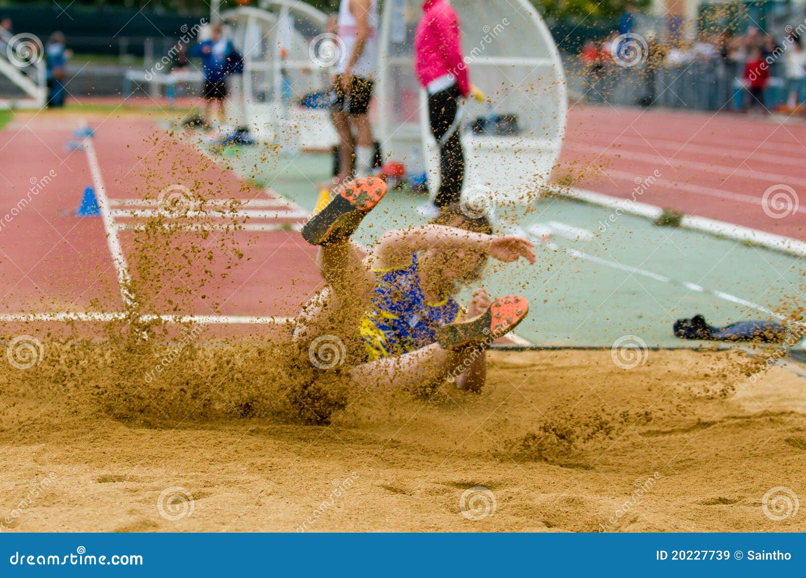 Long jump stock image. Image of long, competition, athlete - 20227739
