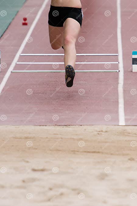 Long Jump stock image. Image of lanes, leaping, competing - 3049815