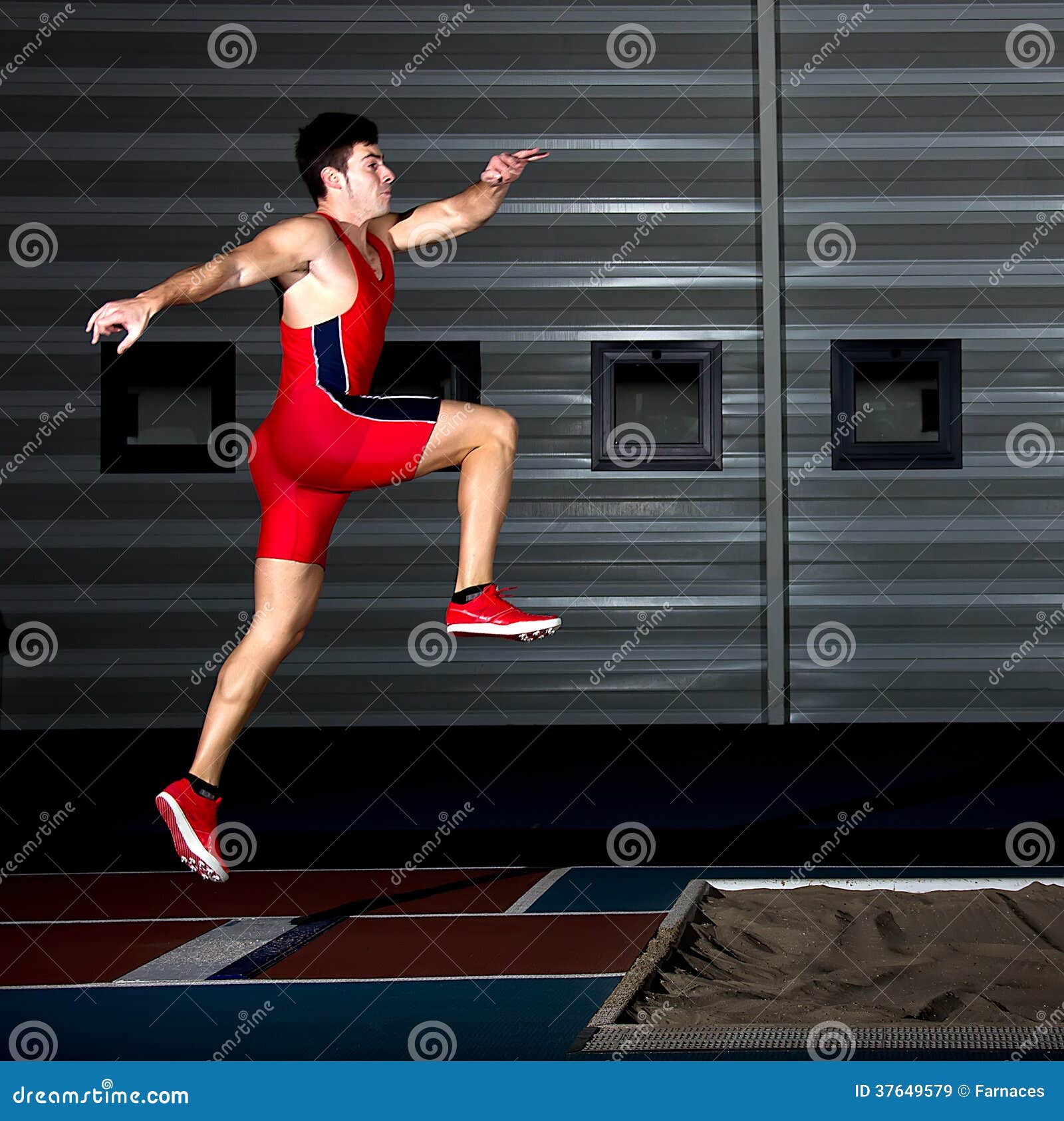 Long jump athlete stock image. Image of long, sport, healthy - 37649579