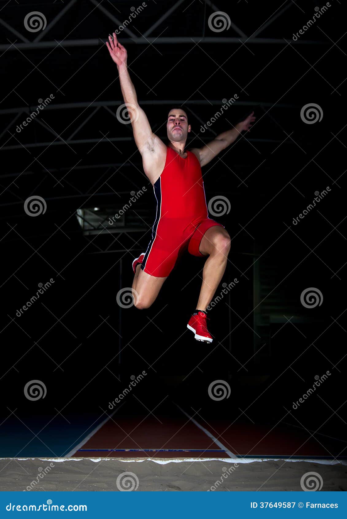 Long jump athlete stock image. Image of action, speed - 37649587