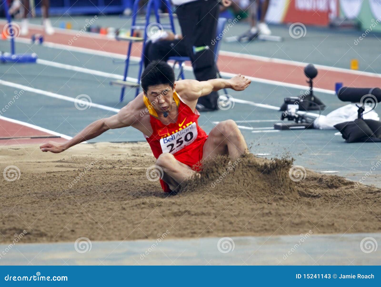 Long Jump, Summer Olympics 1972, Munich; Small Format Serie, Circa 1972 ...
