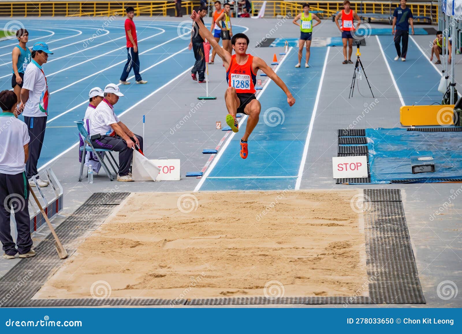 Long Jump in the National Games Editorial Image - Image of daytime ...