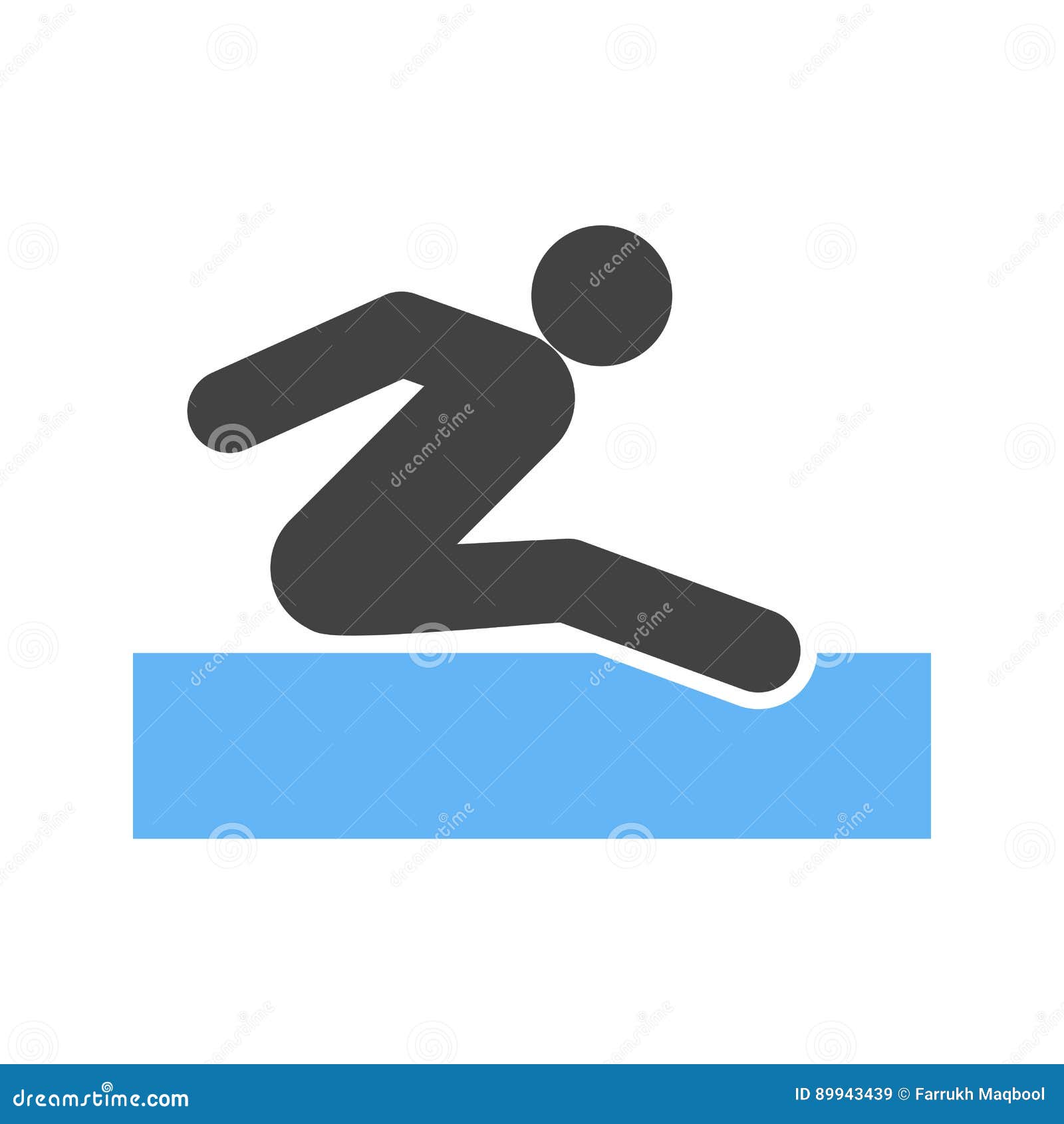 Long Jump stock vector. Illustration of track, stadium - 89943439