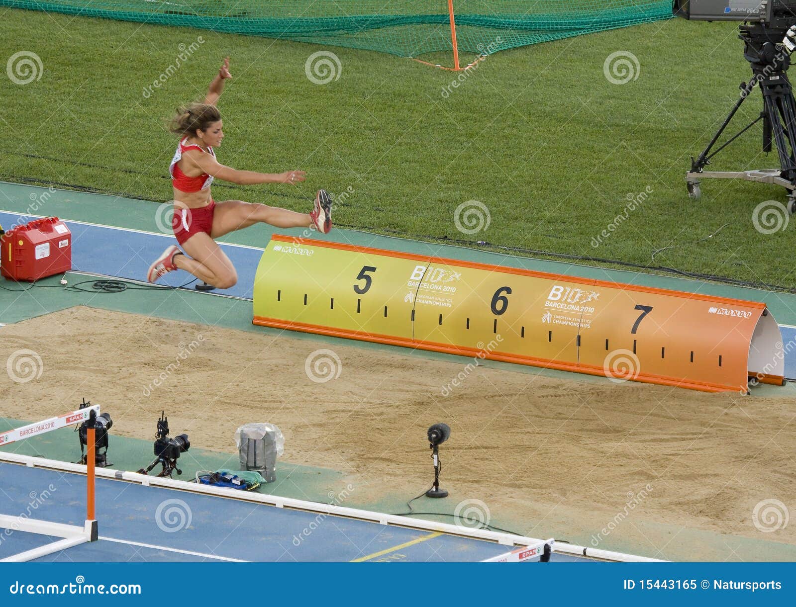 Long Jump, Summer Olympics 1972, Munich; Small Format Serie, Circa 1972 ...