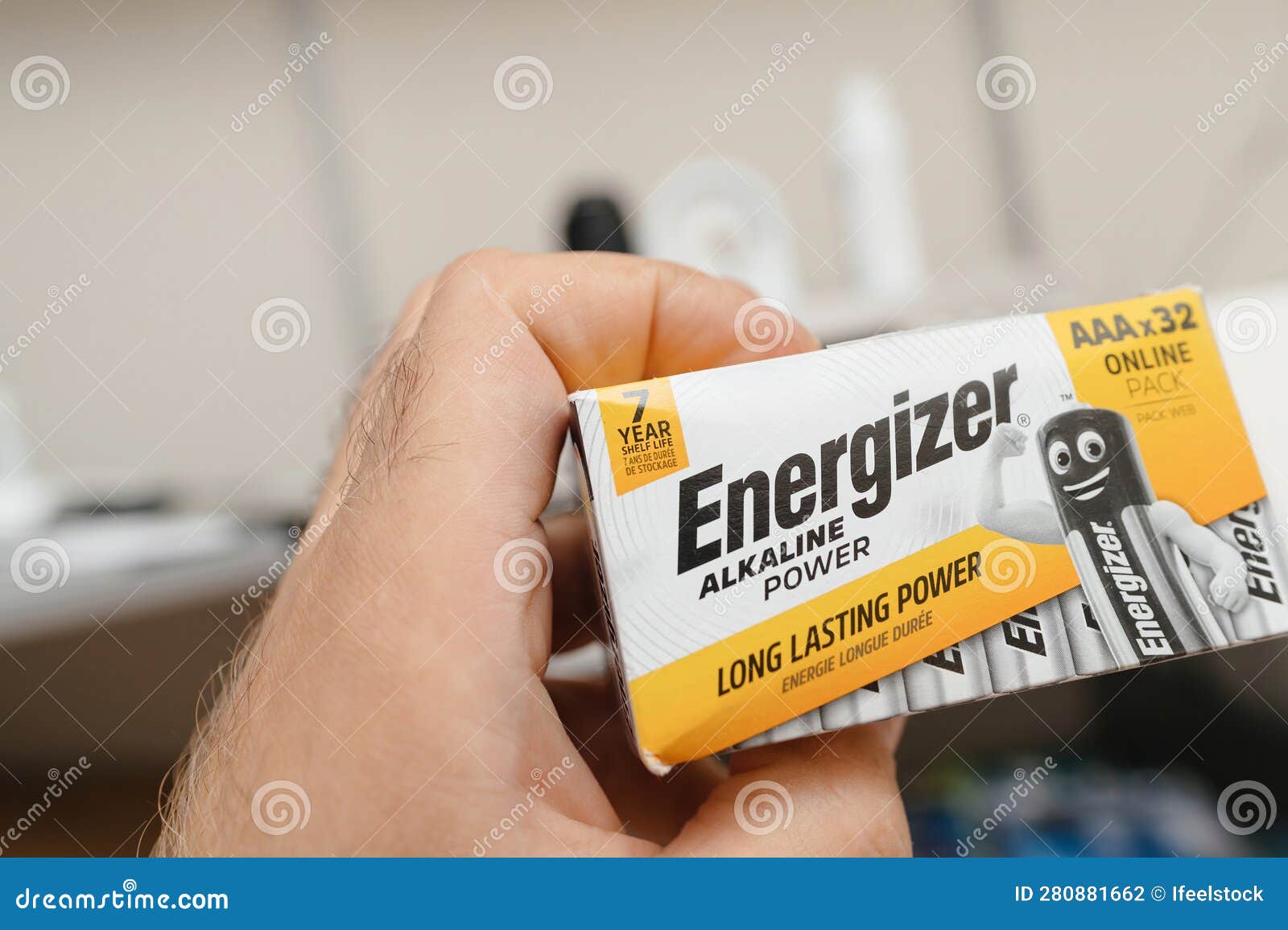 Long-lasting Energy from Energizer Battery Editorial Photography ...