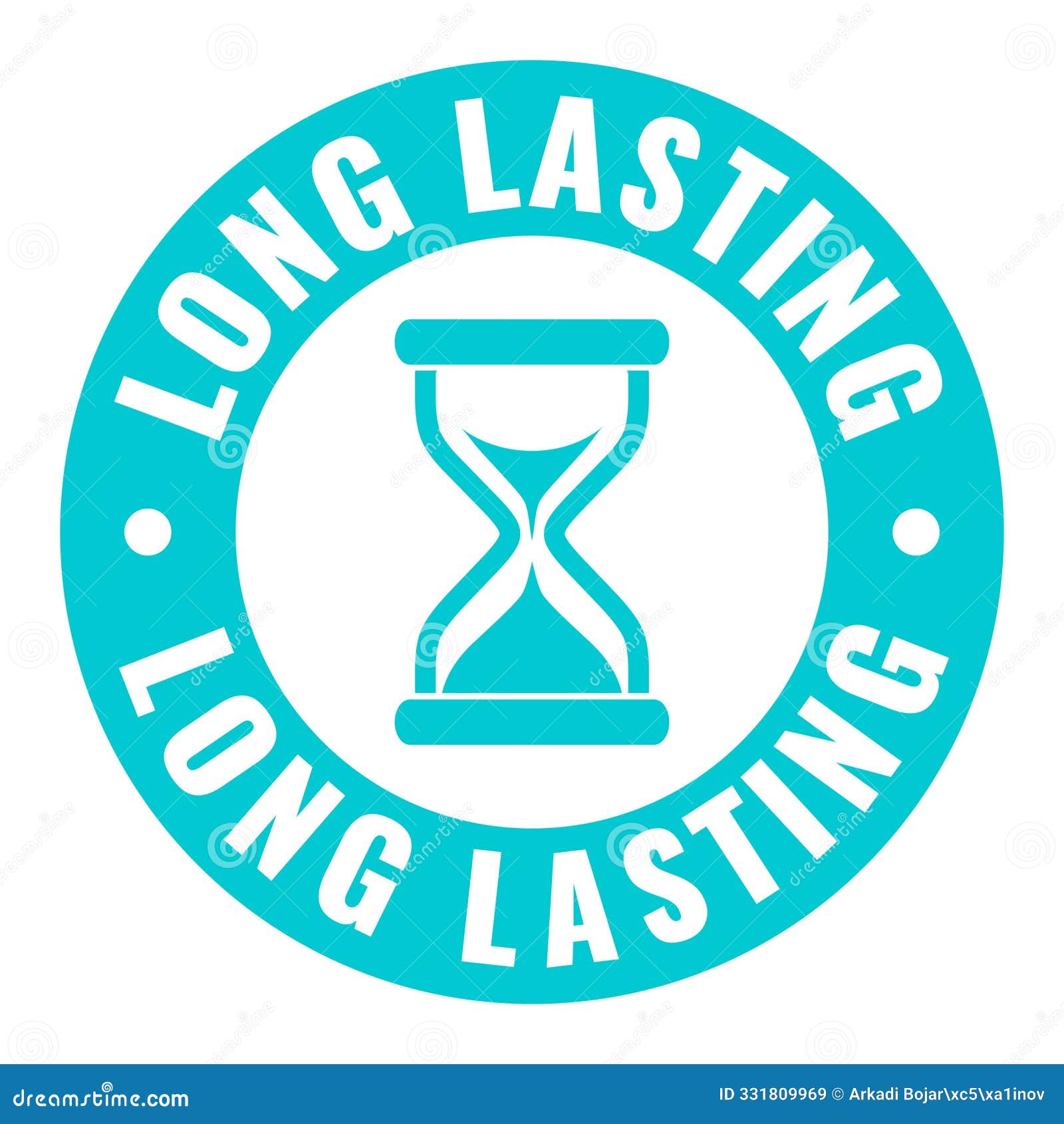 Long lasting vector icon stock vector. Illustration of vector - 331809969