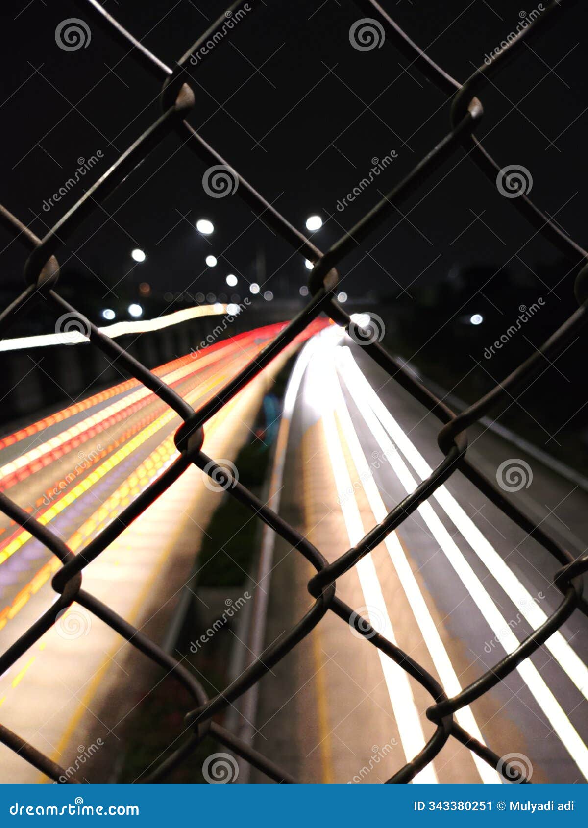 Long Light on the South Tangerang Toll Road Stock Image - Image of ...