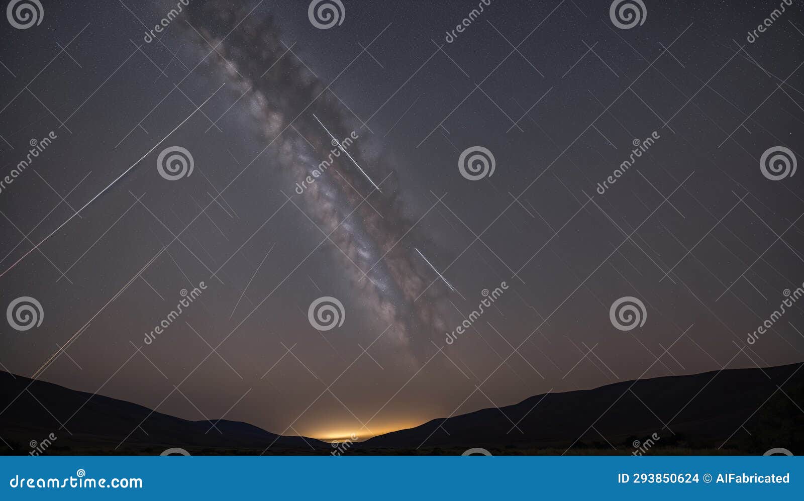 A Long Line of Stars stock illustration. Illustration of danger - 293850624