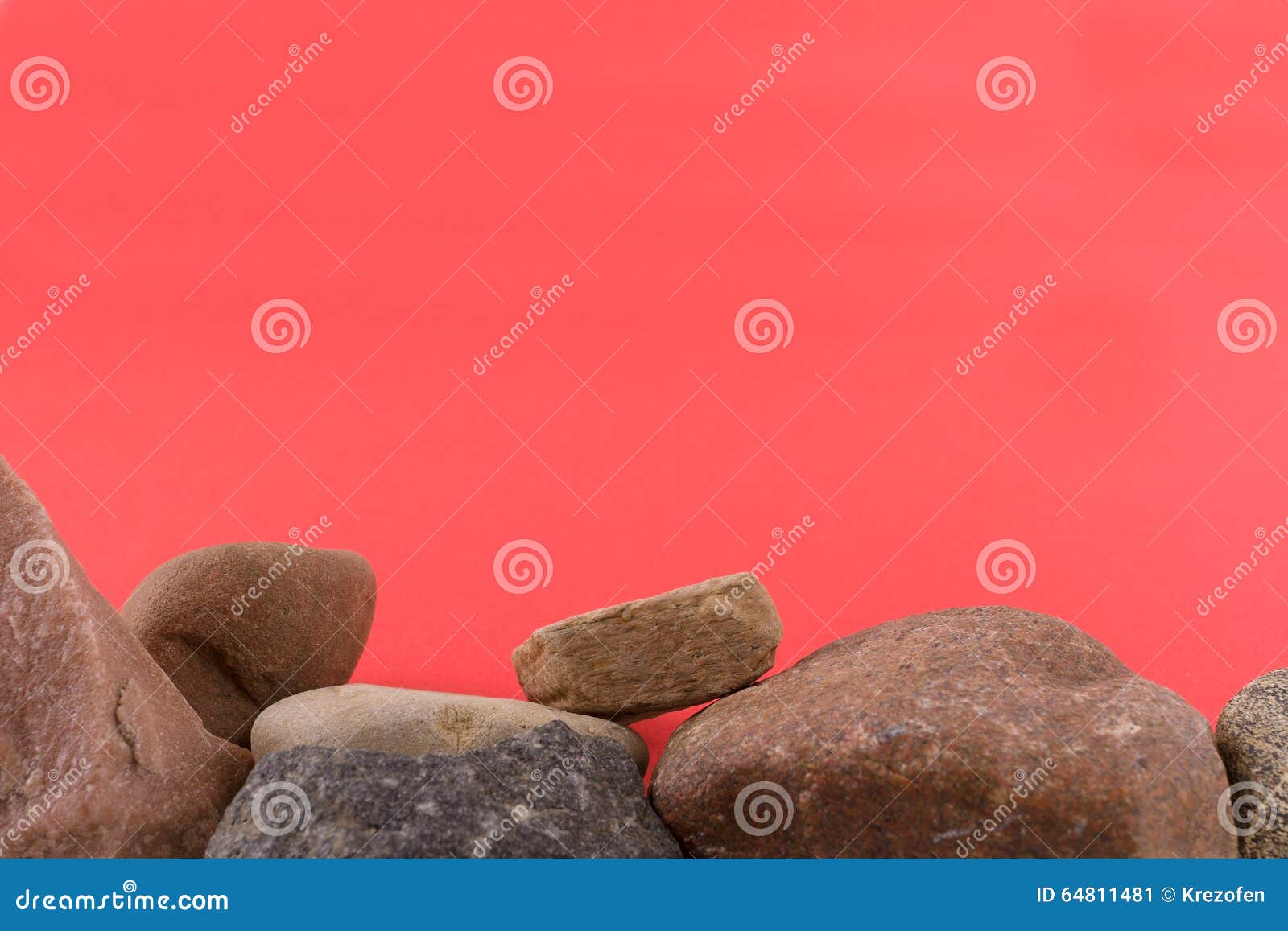 Long line of stones stock image. Image of rough, solid - 64811481