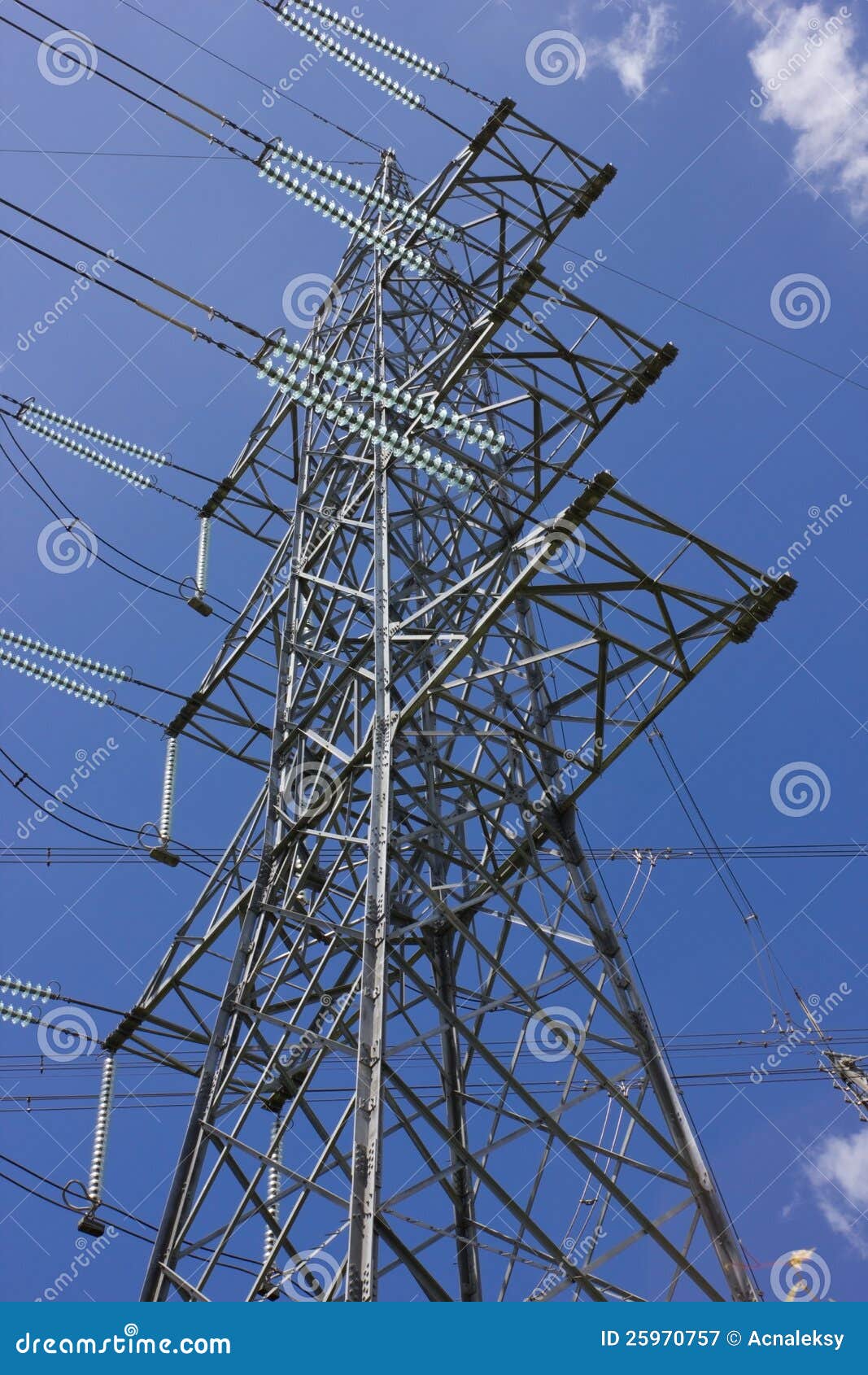 Long Lines of Powerline Towers Stock Image - Image of nature, tower ...