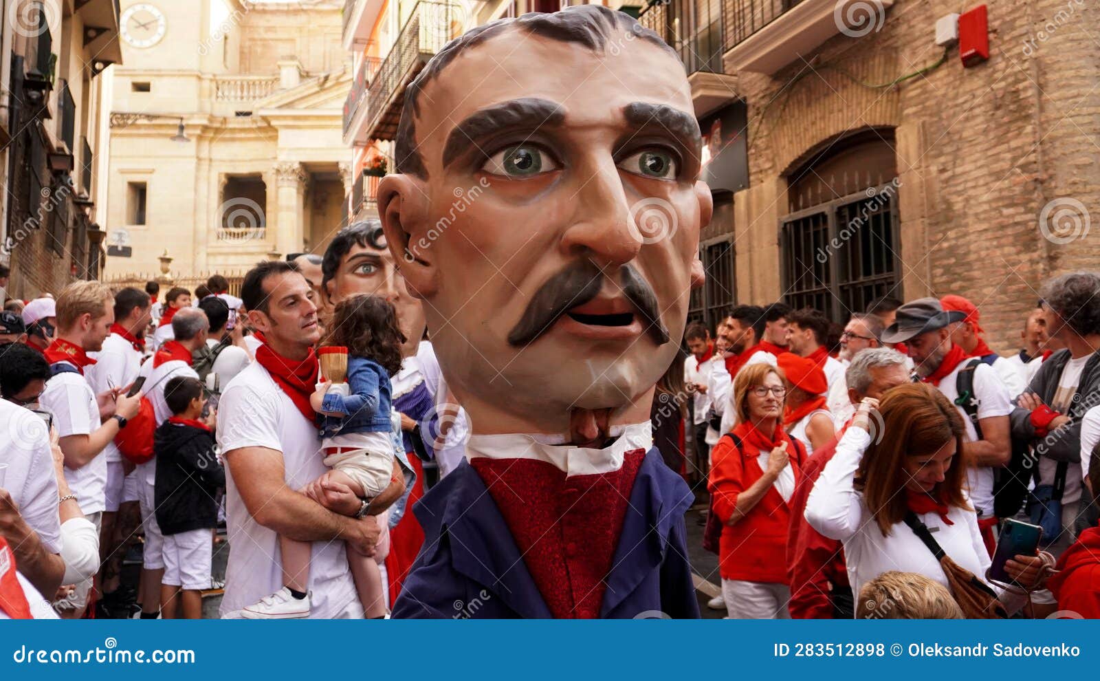 Long Live San Fermin, Gora San Fermin Editorial Stock Photo - Image of ...