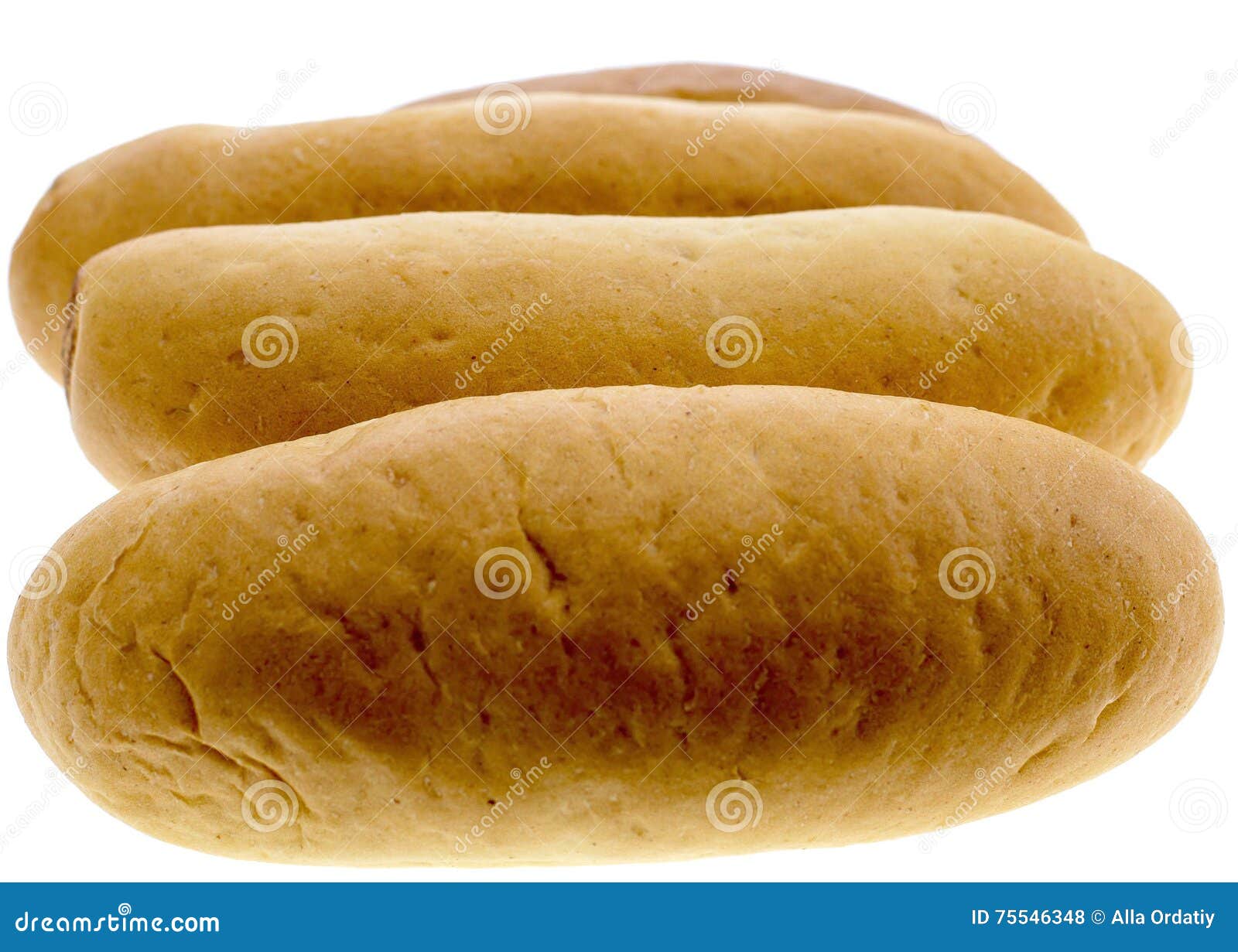 Long loaf bread stock photo. Image of bakery, crusty - 75546348