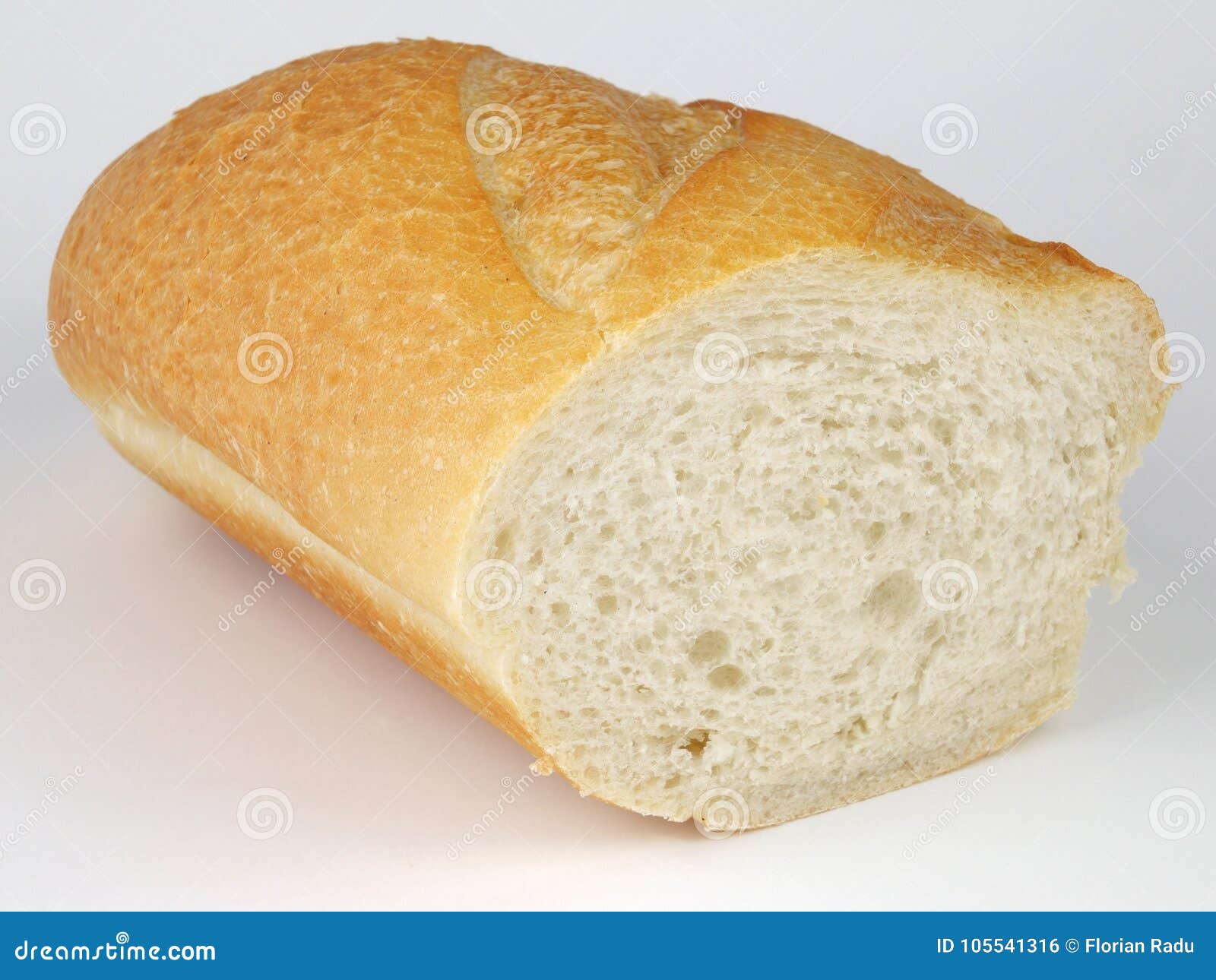 Long loaf bread stock photo. Image of everyday, pastry - 105541316