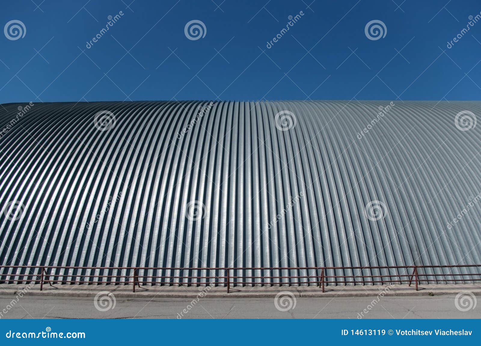 Long metal industrial stock image. Image of construction - 14613119