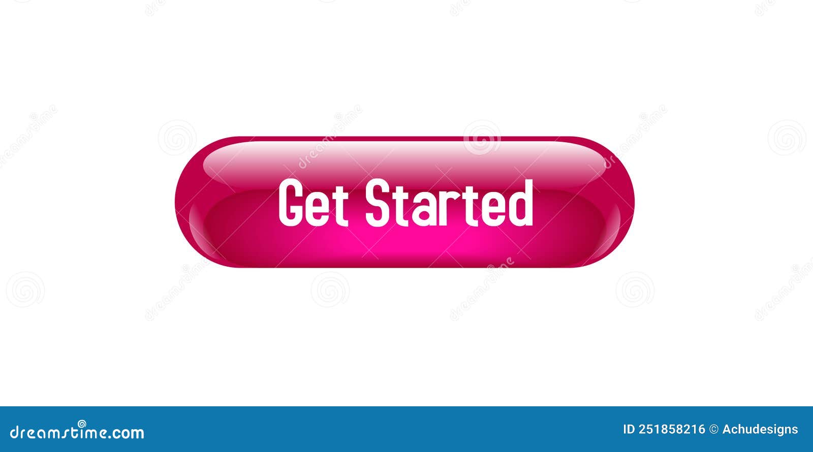 Get started button stock vector. Illustration of customer - 251858216