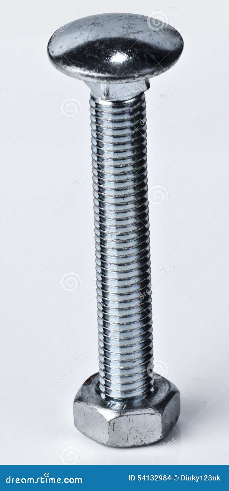 Long Nuts and Bolts stock photo. Image of engineering - 54132984