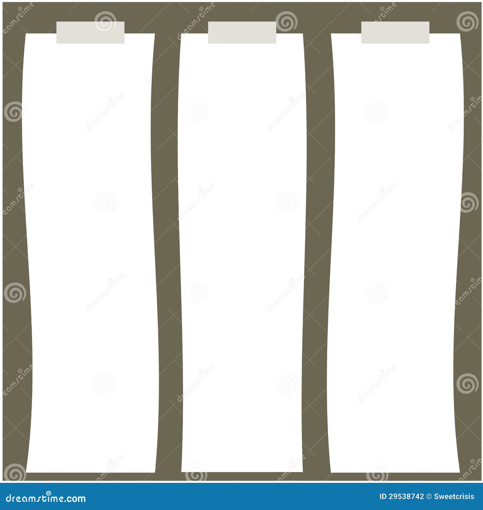 Long paper illustration stock vector. Illustration of board - 29538742