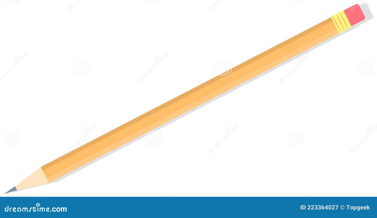 Long Pencil Royalty-Free Stock Photo | CartoonDealer.com #10970361
