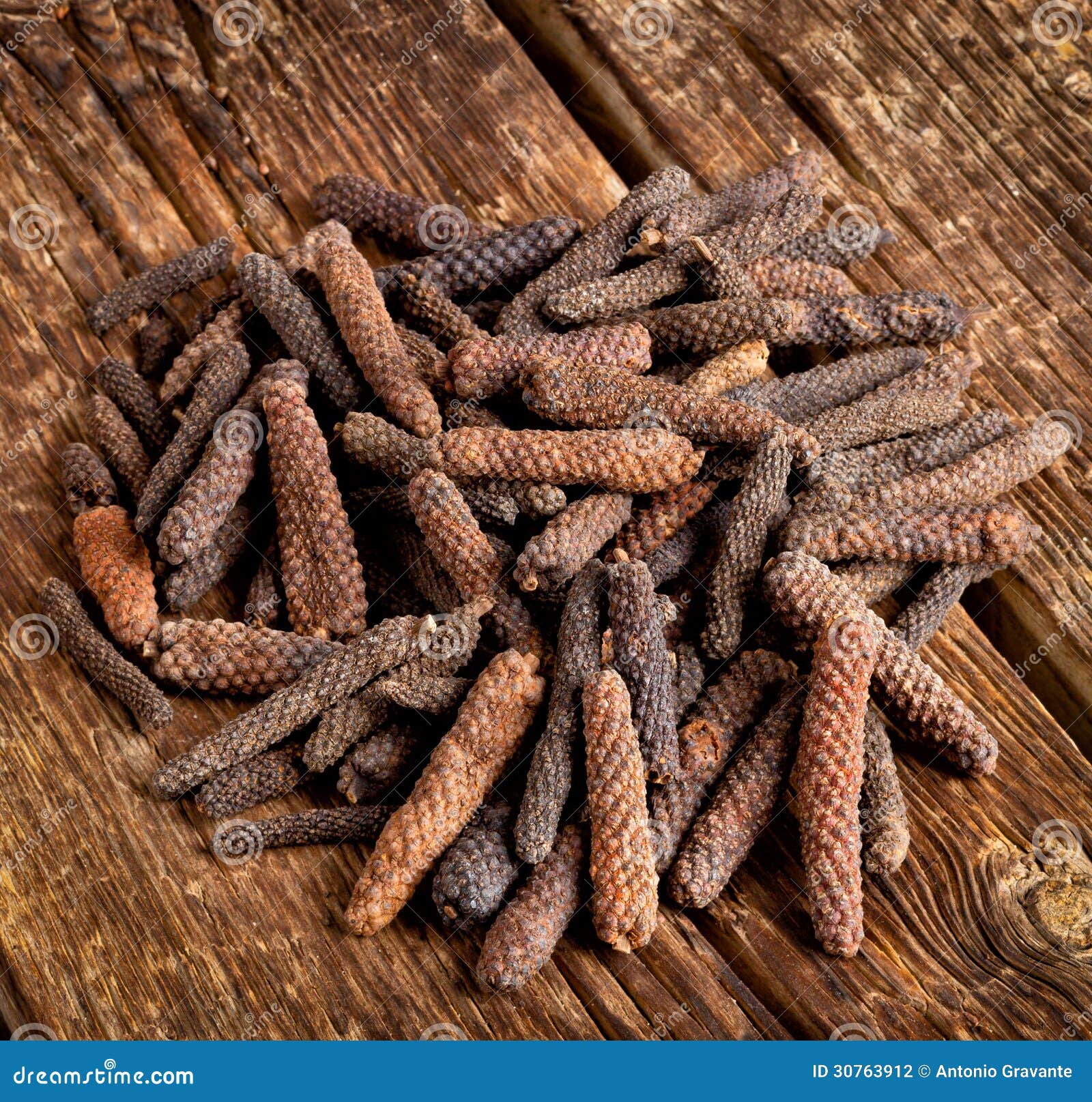Long Pepper Isolated On The White Background Stock Photography ...