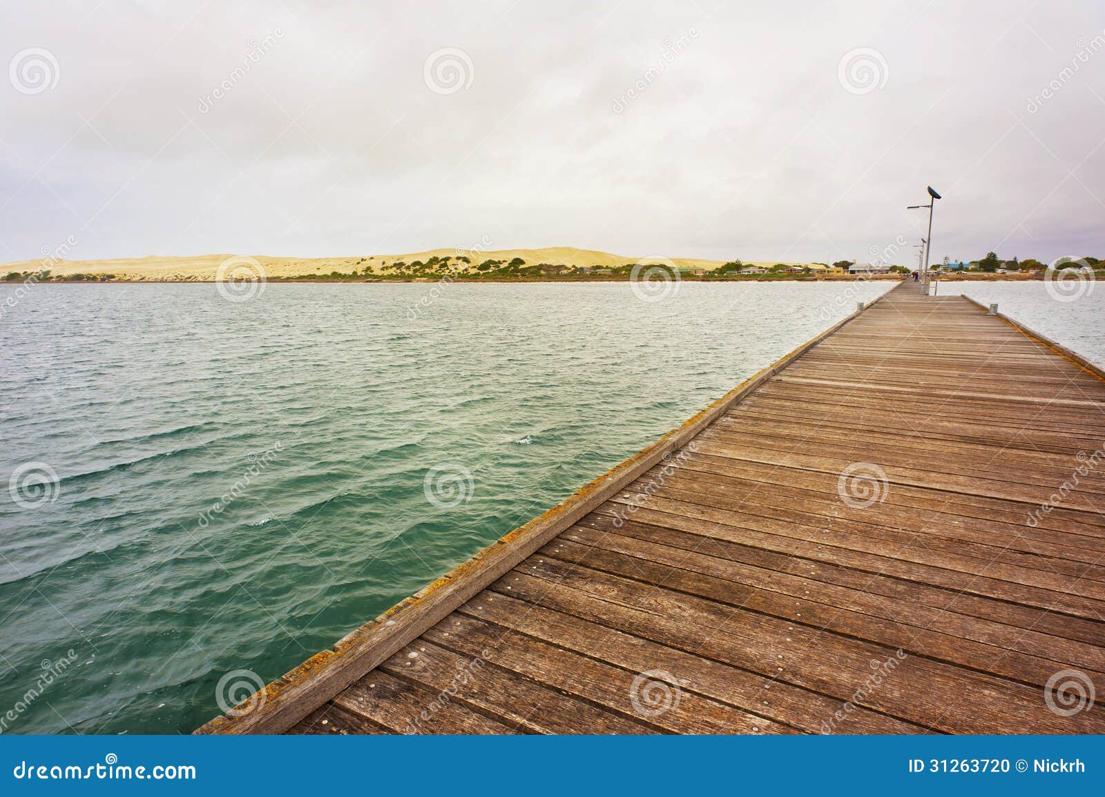 Long Pier stock photo. Image of peaceful, beach, island - 31263720