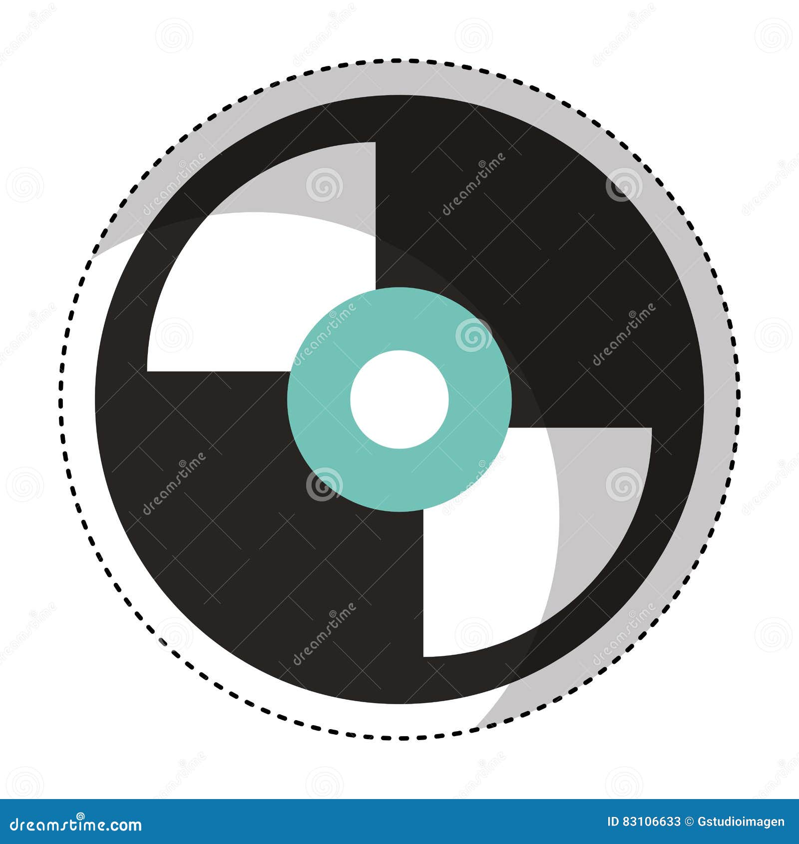 Long play retro music stock illustration. Illustration of isolated ...