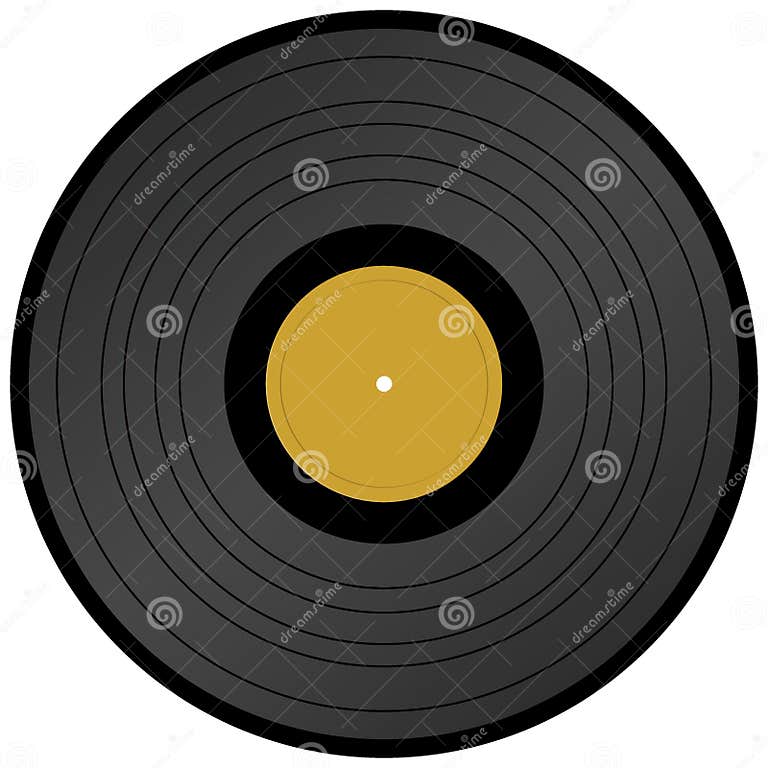 Long Play vinyl record stock illustration. Illustration of photoshop ...