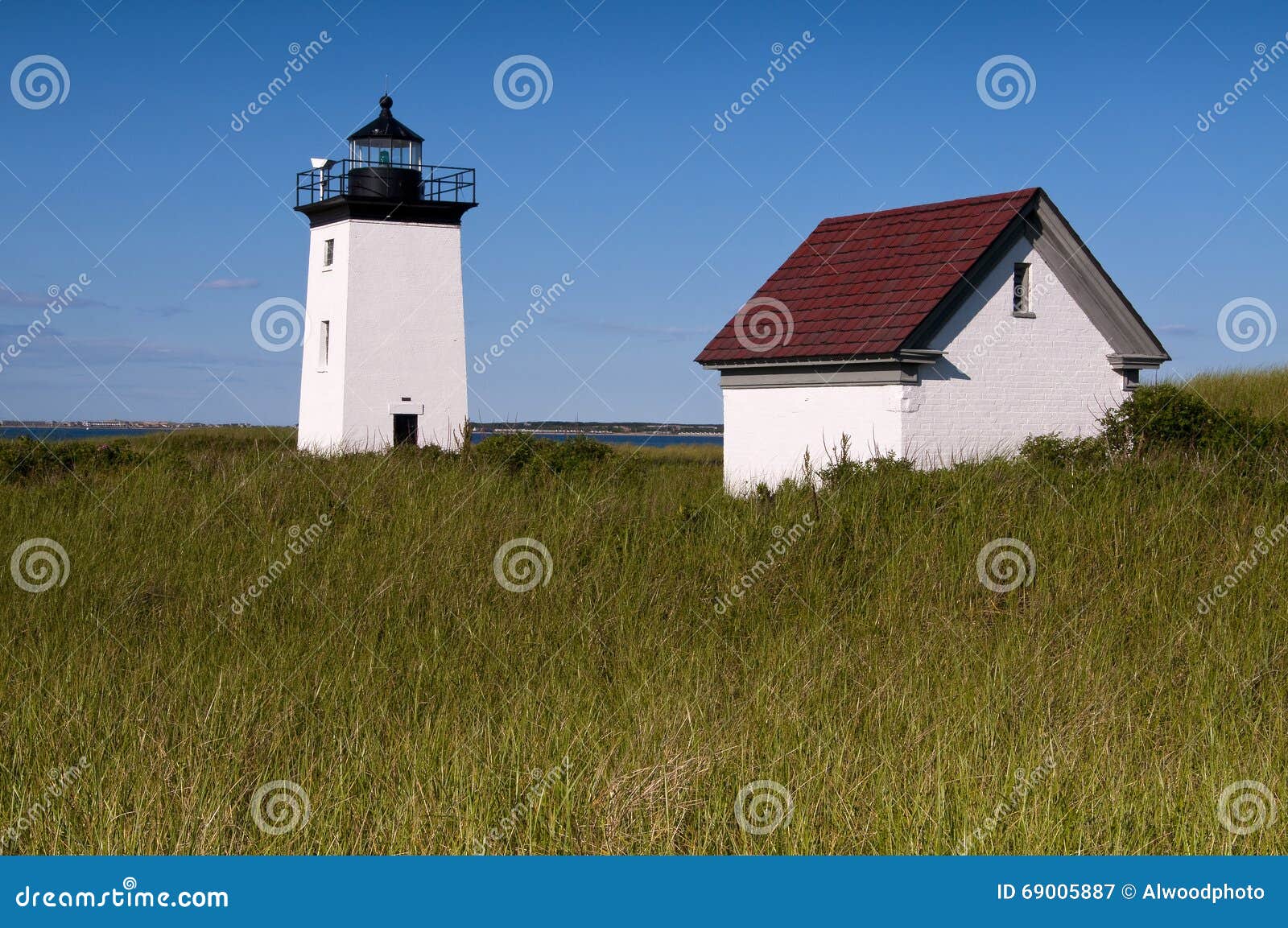 Long Point Light in Cape Cod, New England Stock Image - Image of ...