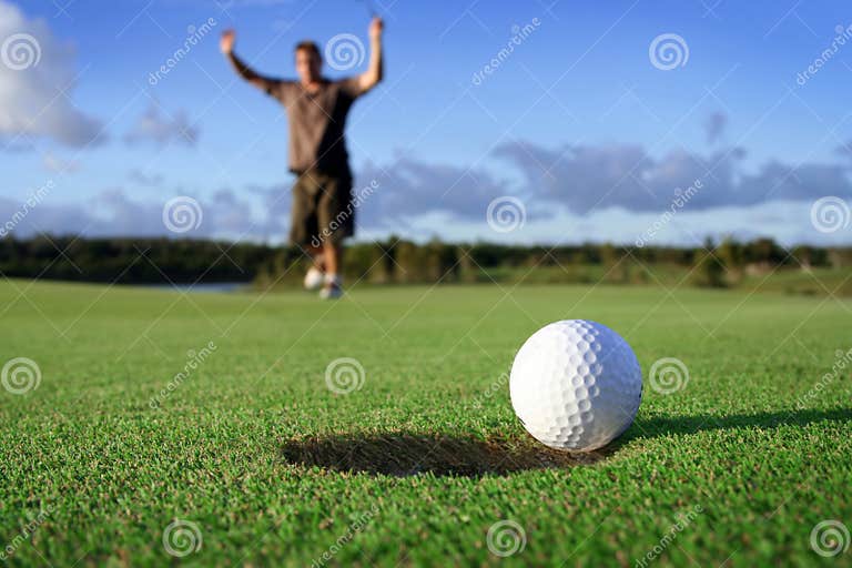 Long putt stock photo. Image of winner, professional, competition - 2574942