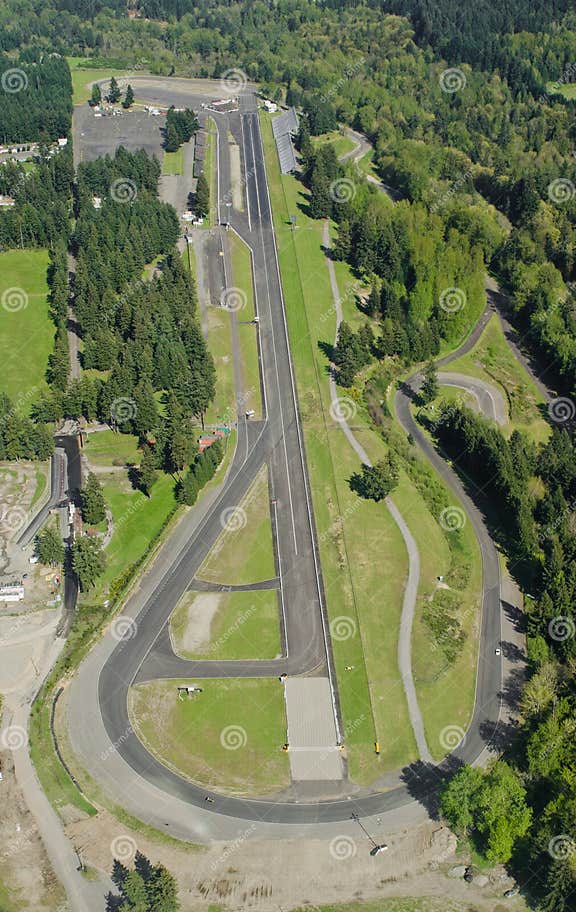 Long Race Track stock image. Image of tree, lane, curve - 21980853
