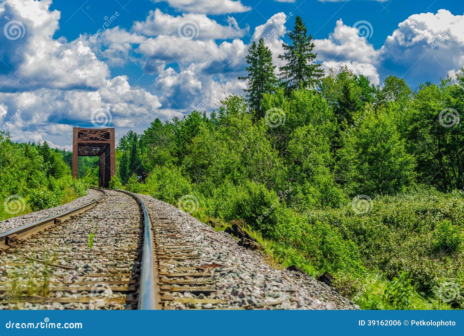 A really long railway stock photo. Image of light, gravel - 39162006