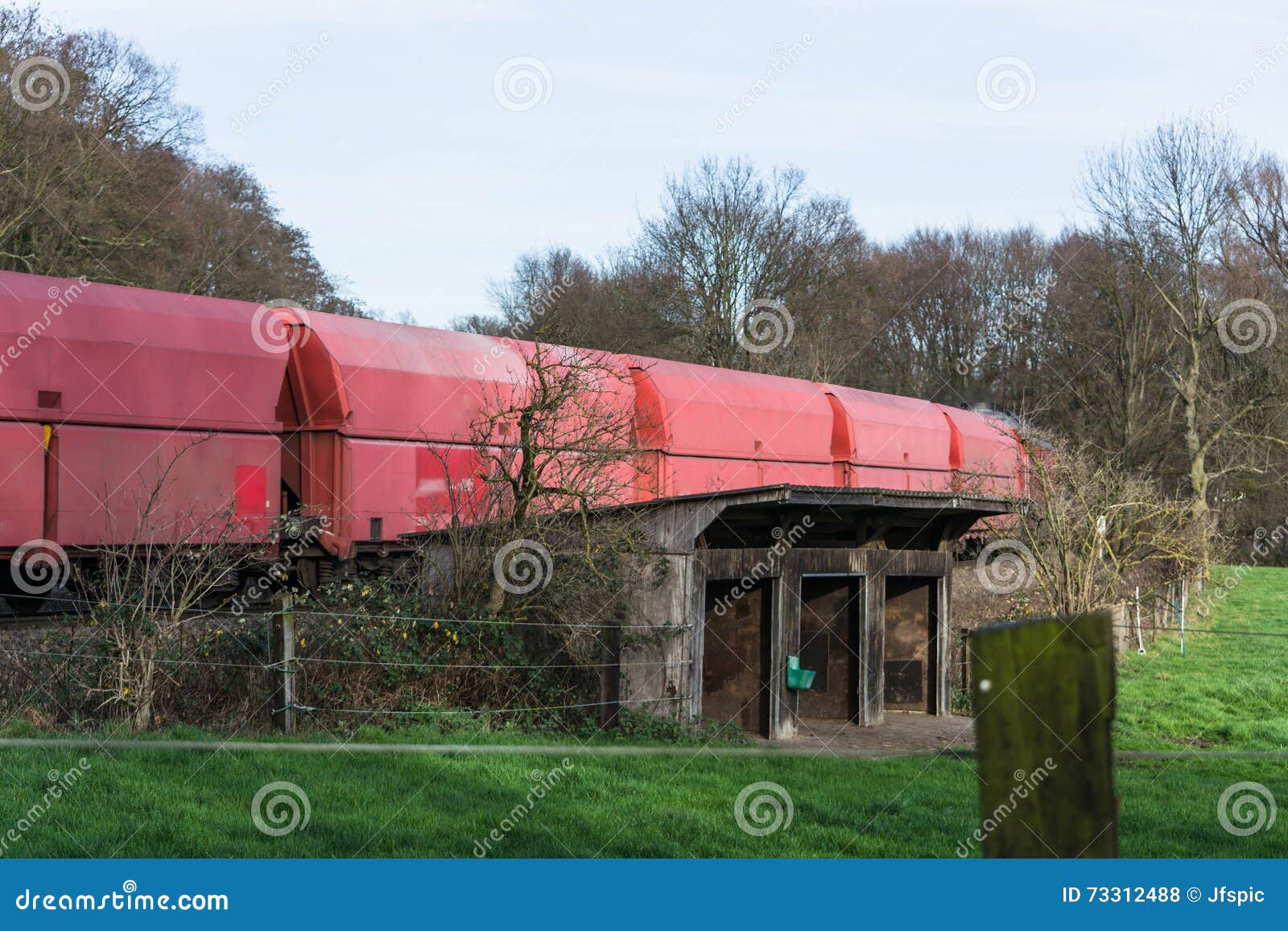 Long Railway Freight Train when Passing Stock Photo - Image of supply ...