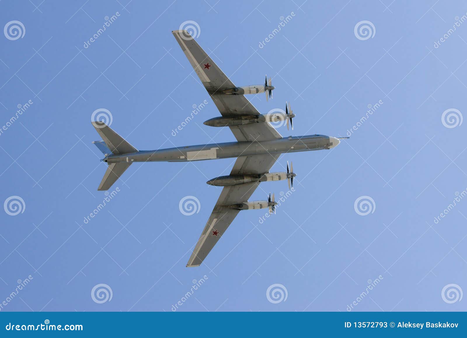 Long-range Strategic Bomber Stock Image - Image of plane, strategic ...