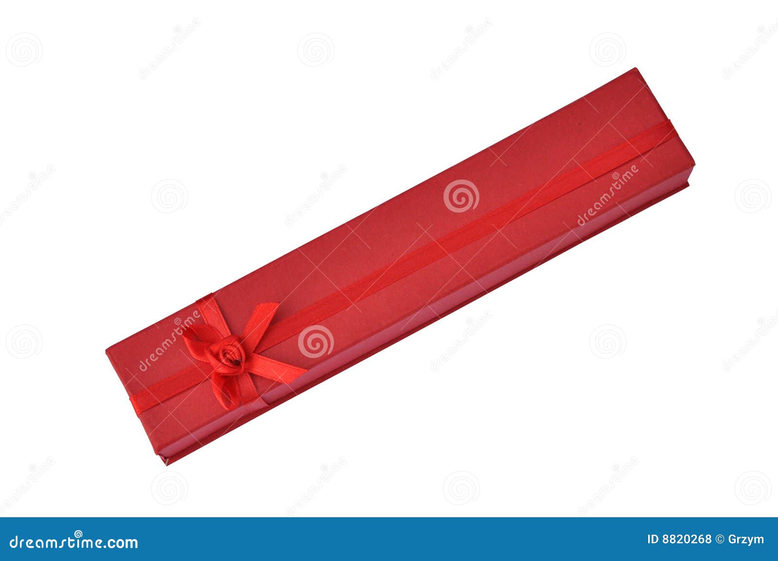 Long red box stock photo. Image of white, gift, celebrate - 8820268