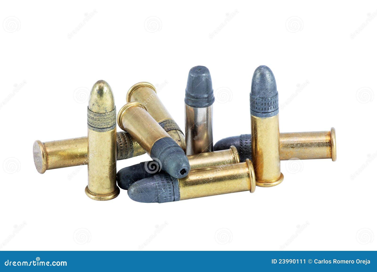 Long rifle bullets stock image. Image of light, variety - 23990111
