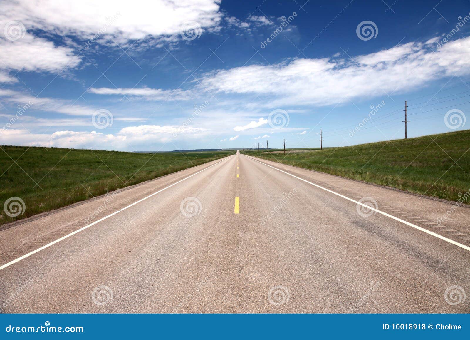 The Long Road stock photo. Image of street, lost, long - 10018918