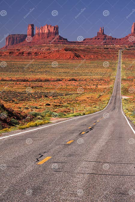 Long road stock image. Image of horizon, endless, barren - 16386507
