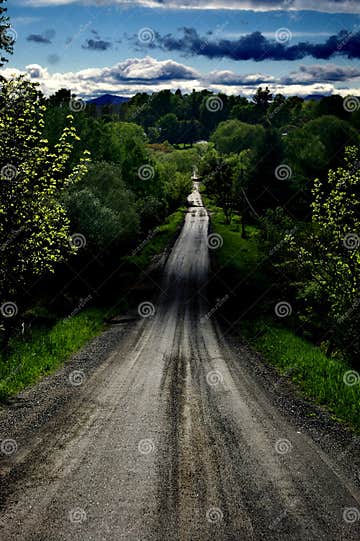 The long road ahead stock photo. Image of skies, cloud - 981802