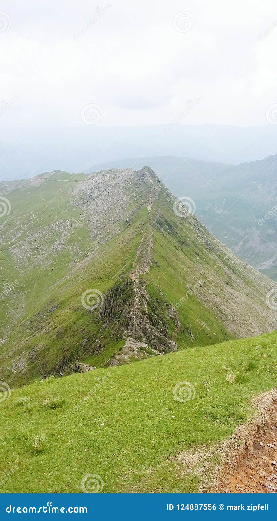 Striding edge stock photo. Image of road, striding, long - 124887556