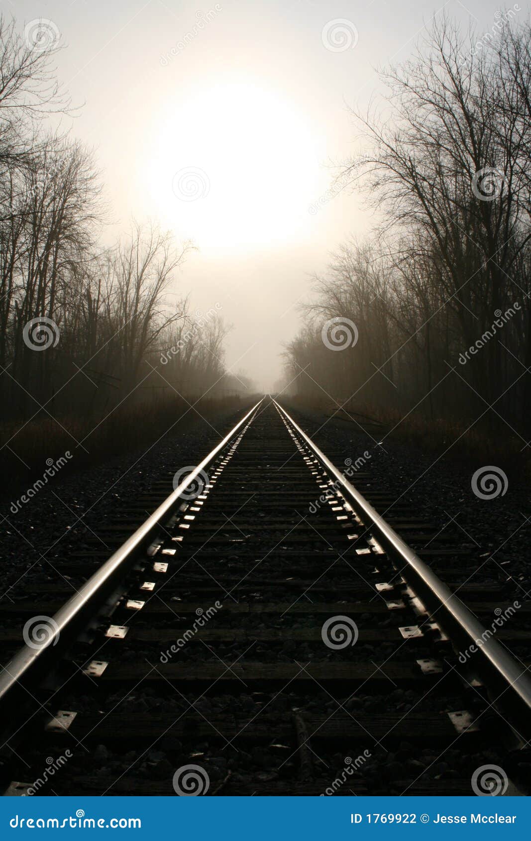 Long Road Ahead - Portrait stock photo. Image of rail - 1769922