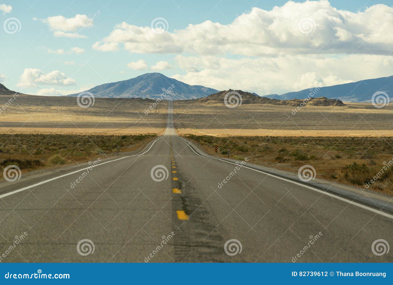 Long road in america stock photo. Image of sunlight, place - 82739612