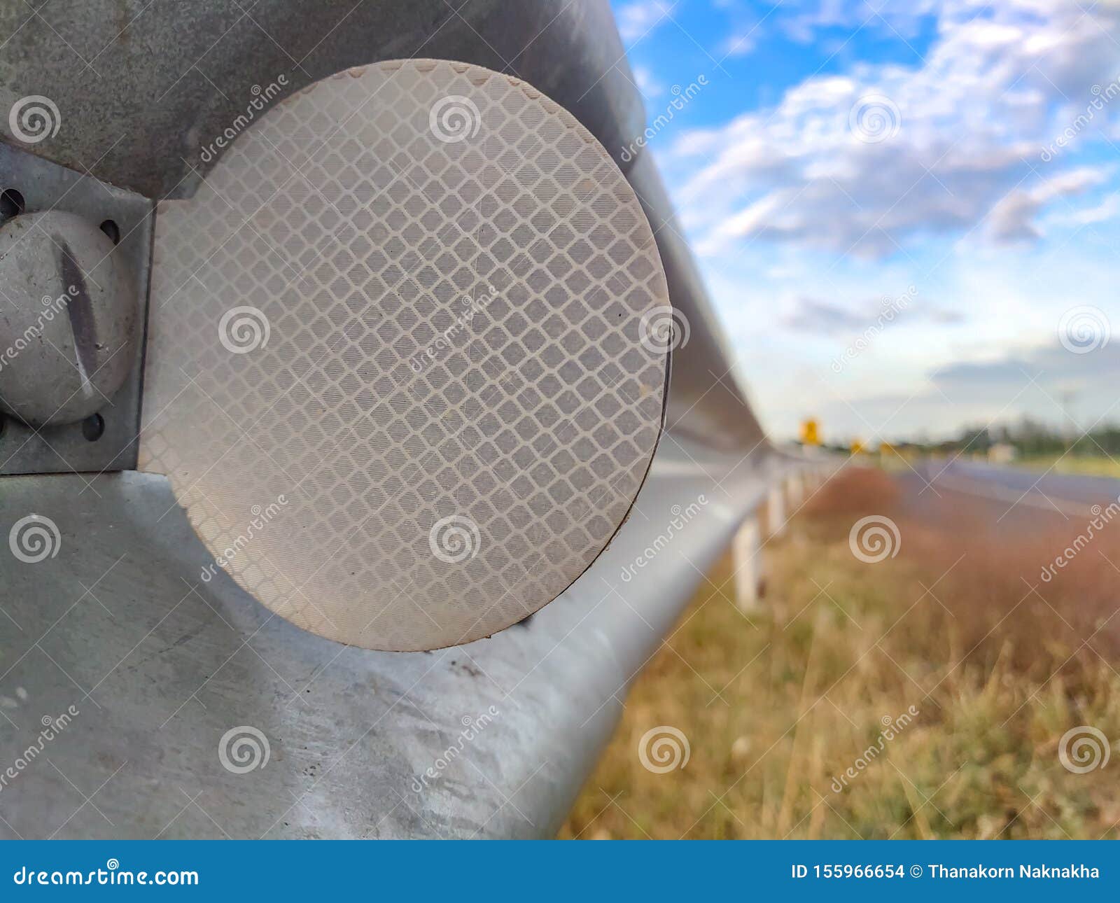 Long Road Looking Forward Side Indicating Driver Ahead Stock Photo ...