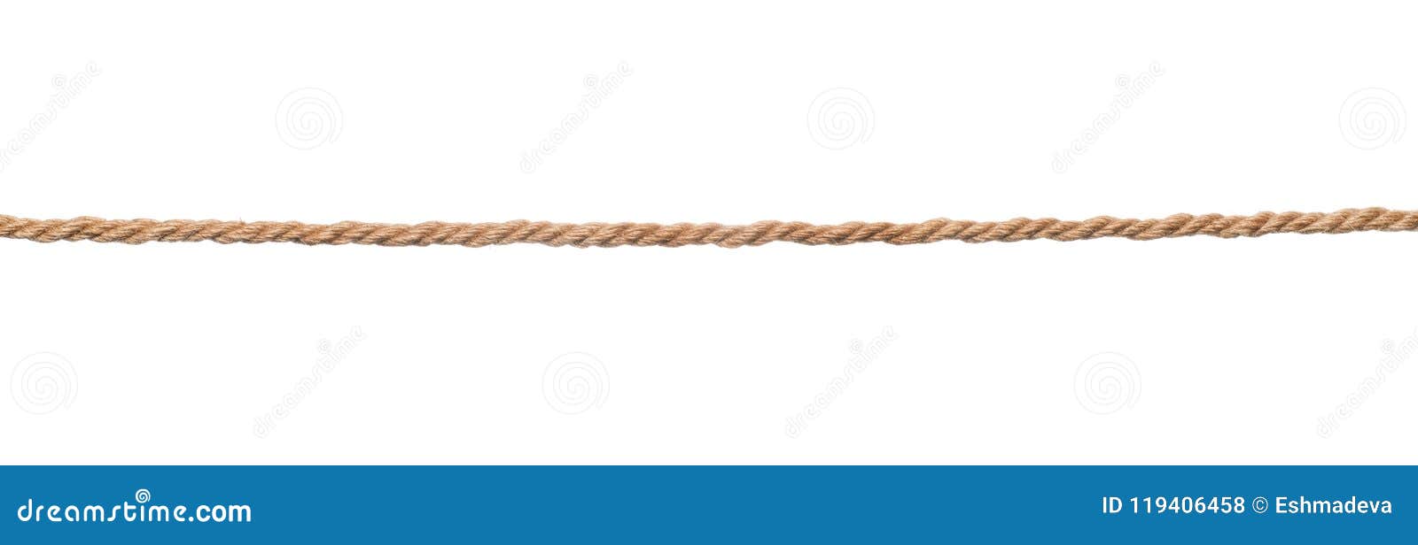 Red Rope Isolated On White Background, Loop Shape Royalty-Free Stock ...