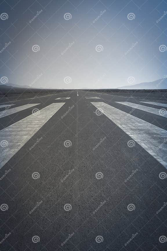 Long runway stock photo. Image of long, infrastructure - 74212644