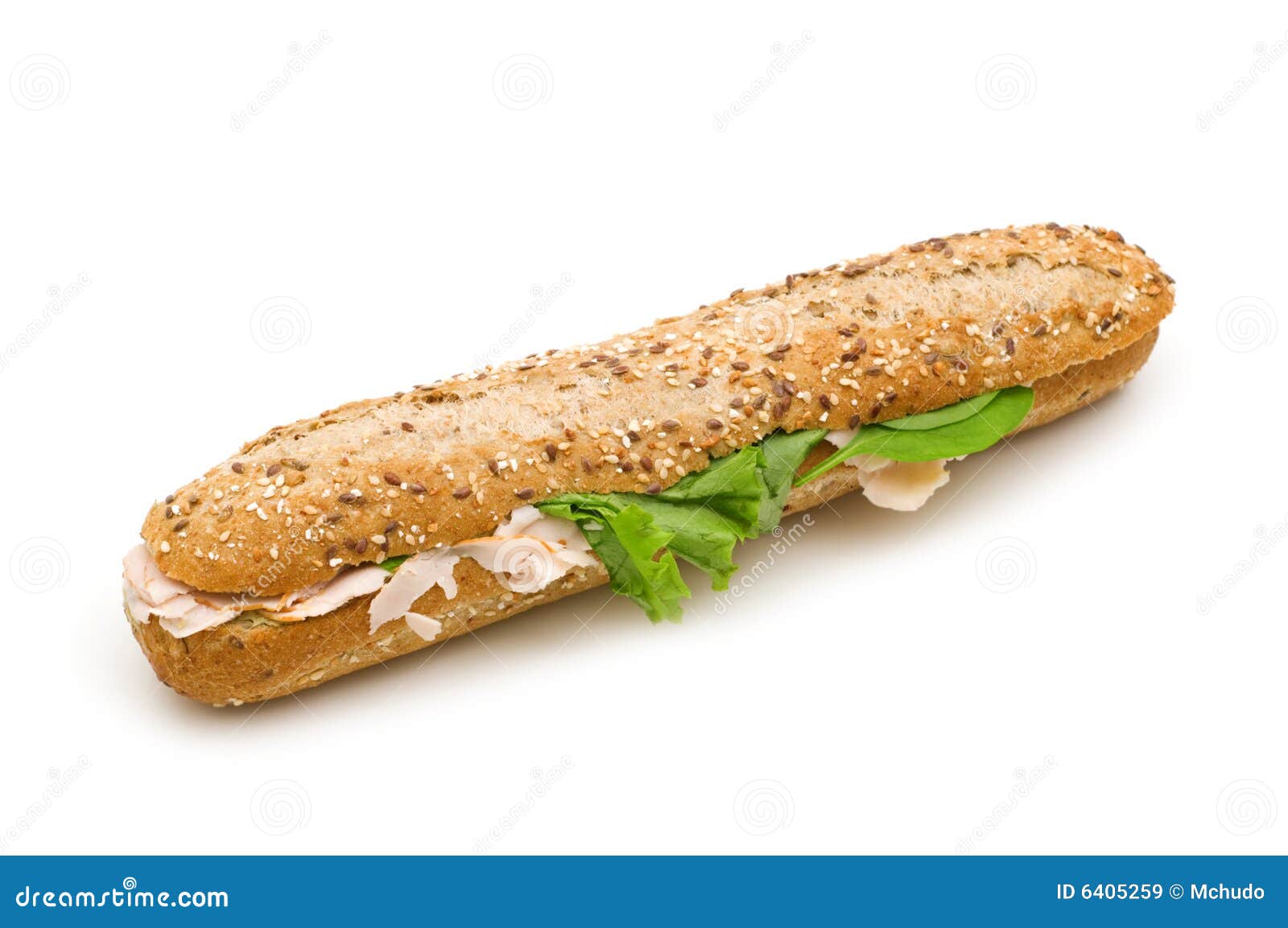 Long sandwich stock image. Image of beef, melting, seed - 6405259