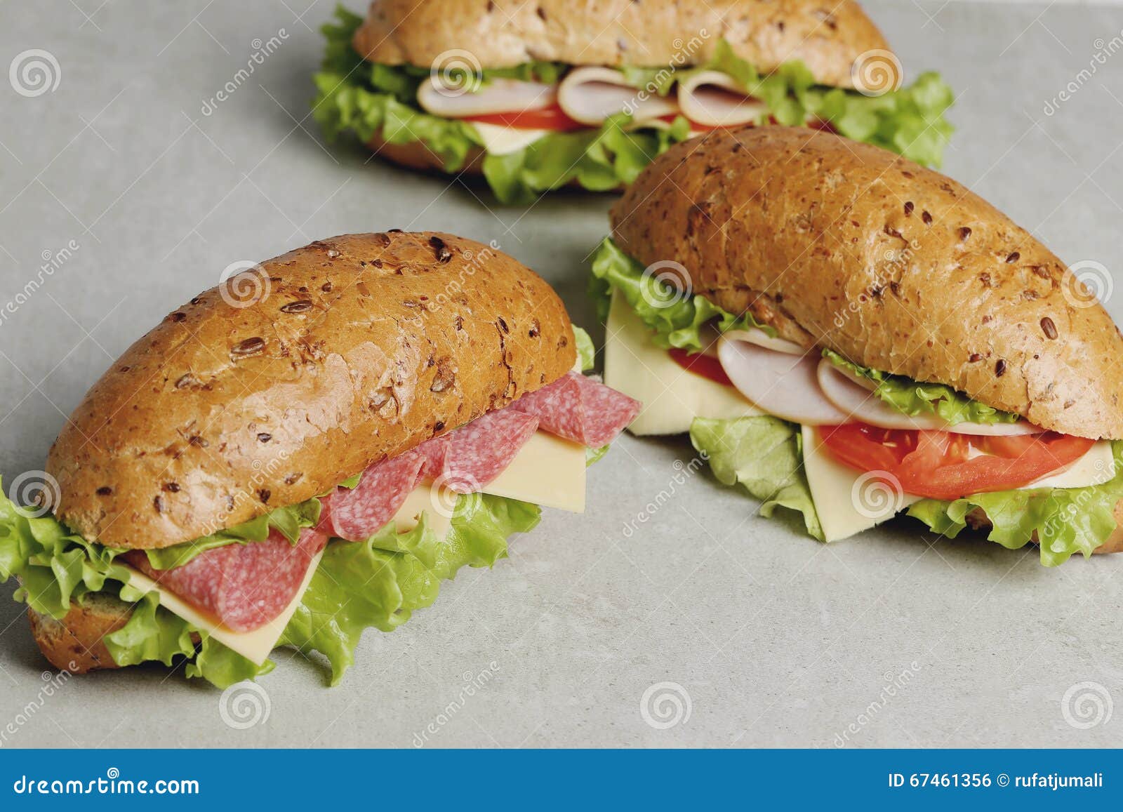 Long sandwich stock photo. Image of meal, leaf, breakfast - 67461356