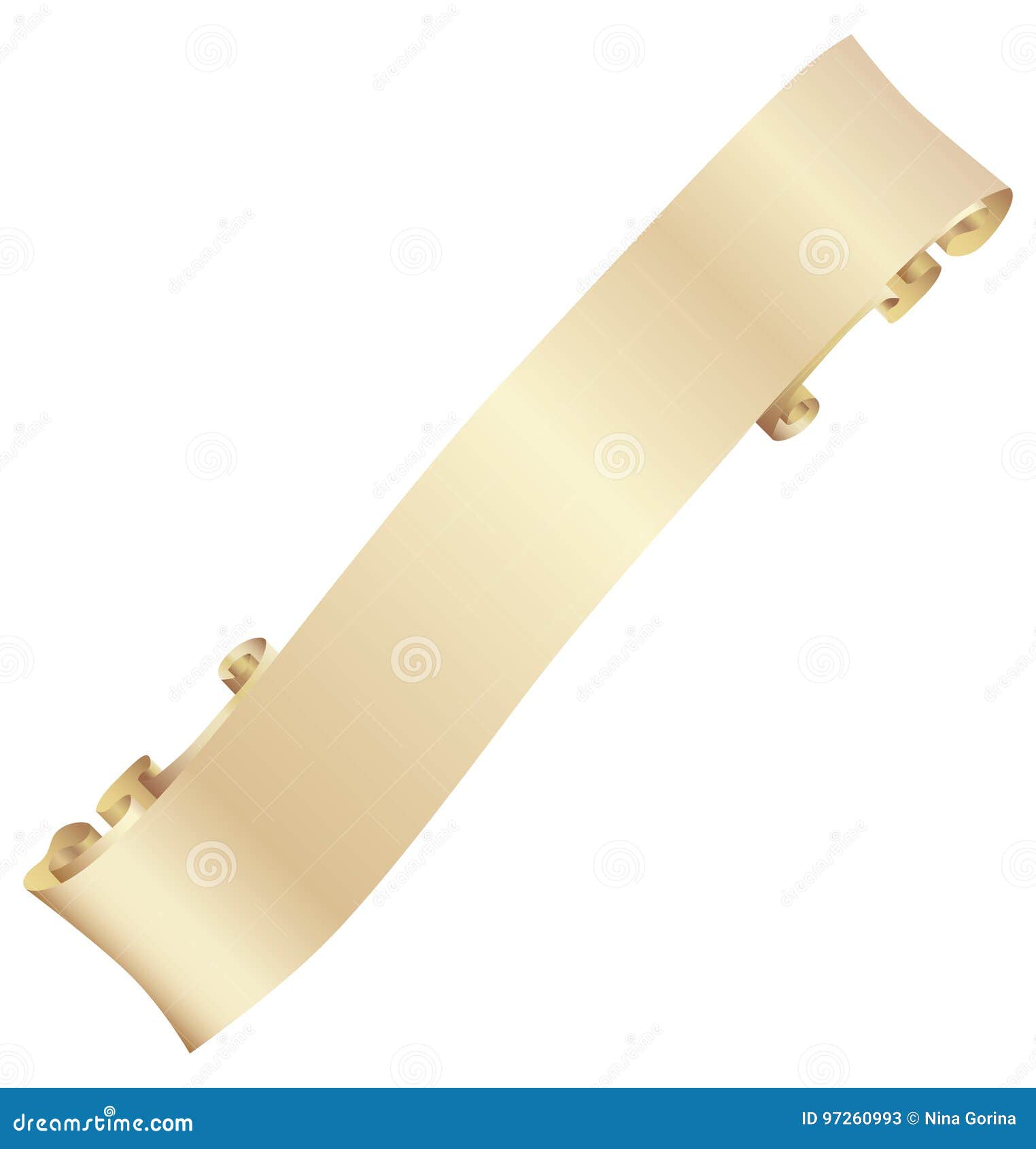 A Long Scroll. Vector Drawing | CartoonDealer.com #77559635