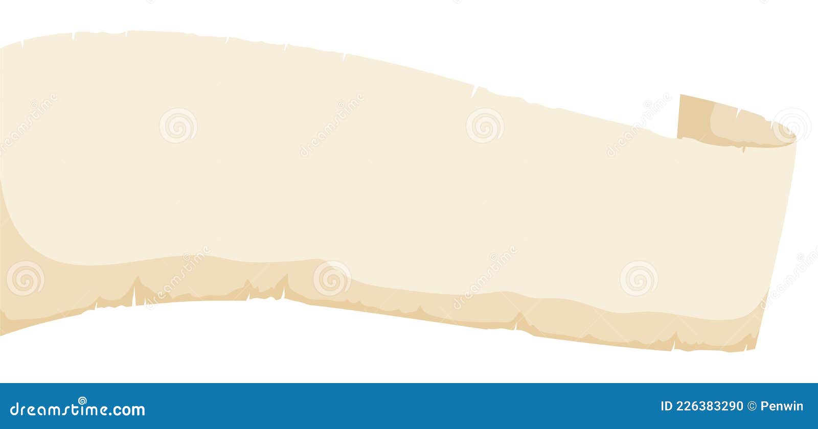 A Long Scroll. Vector Drawing | CartoonDealer.com #77559635